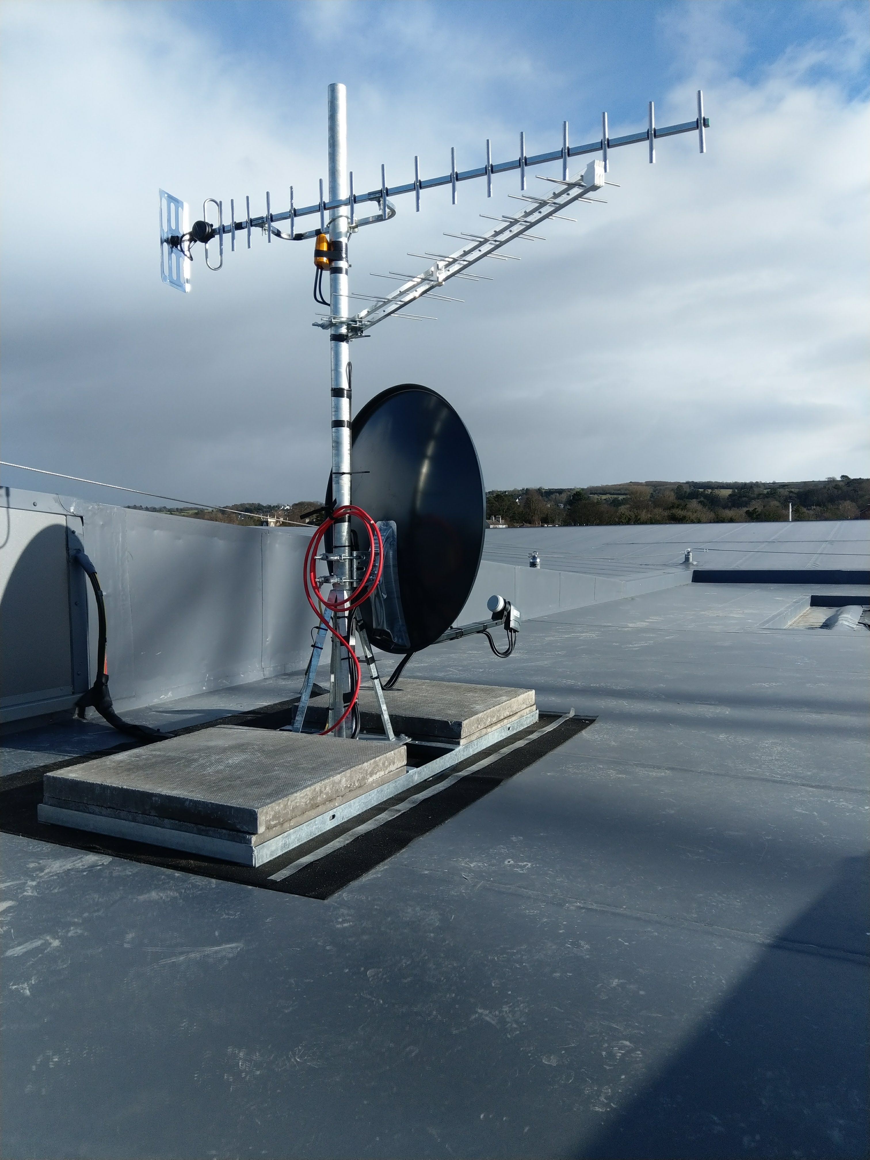 Systems upgraded for SKYQ - Communal TV Aerial & Satellite Systems ...